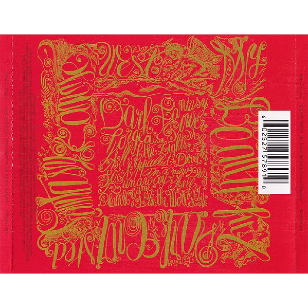 Kanye West - My Beautiful Dark Twisted Fantasy CD - 0602527578910