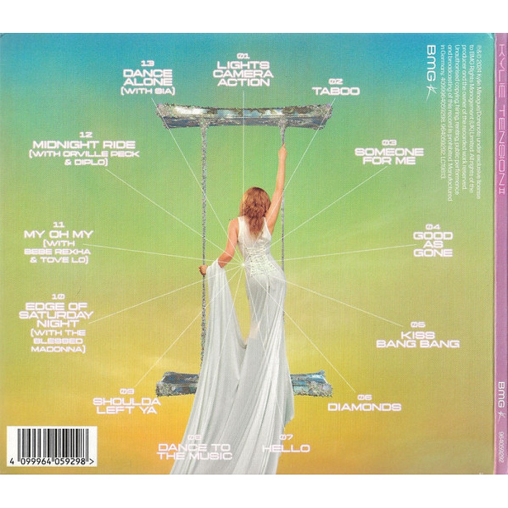 Kylie Minogue - Tension II CD - 4099964059298