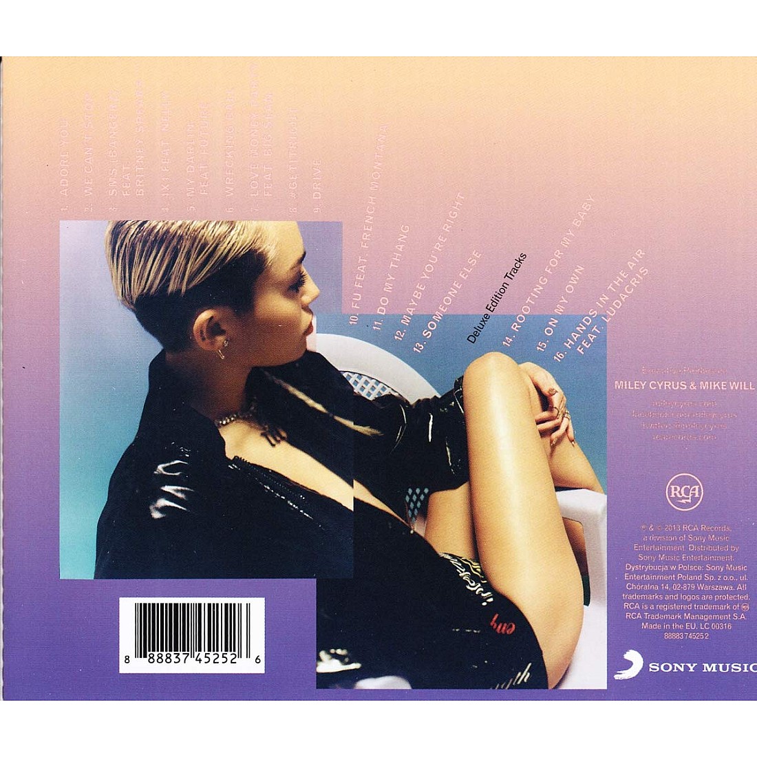 Miley Cyrus Bangerz Deluxe Cd