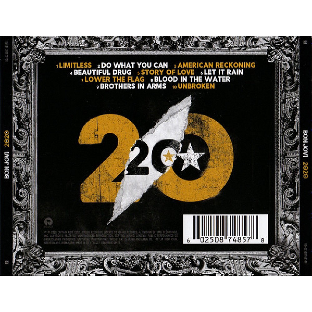 Bon Jovi - 2020 CD - 0602508748578